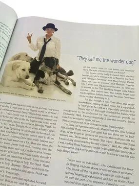 Animal Fair | Other | Vintage Animal Fair Magazine Drew Barrymore ...
